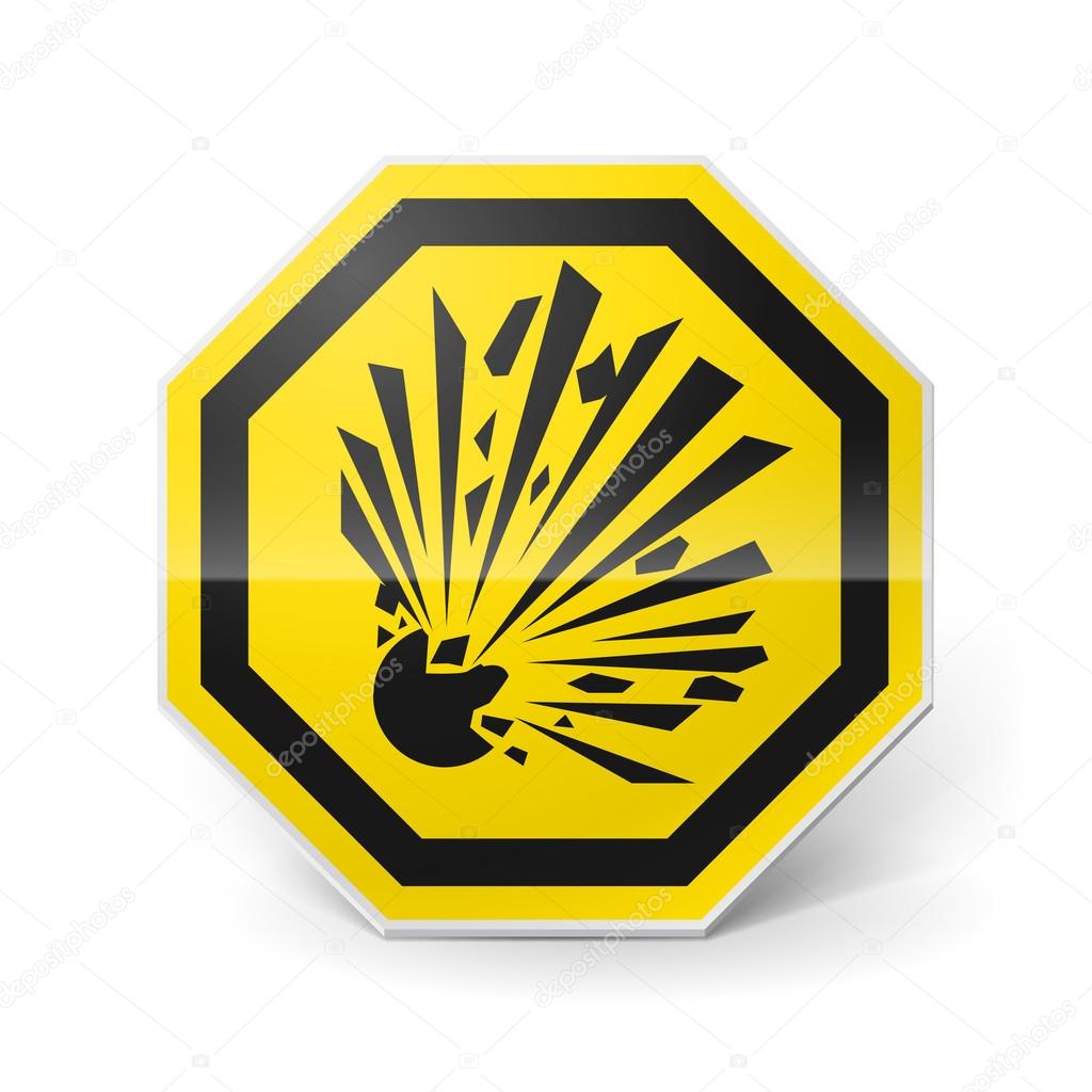 Explosion sign Stock Vector Image by ©dvargg #46007573
