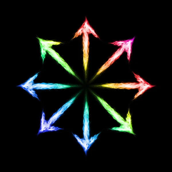 Fire arrows Stock Vector by ©dvargg 46416443