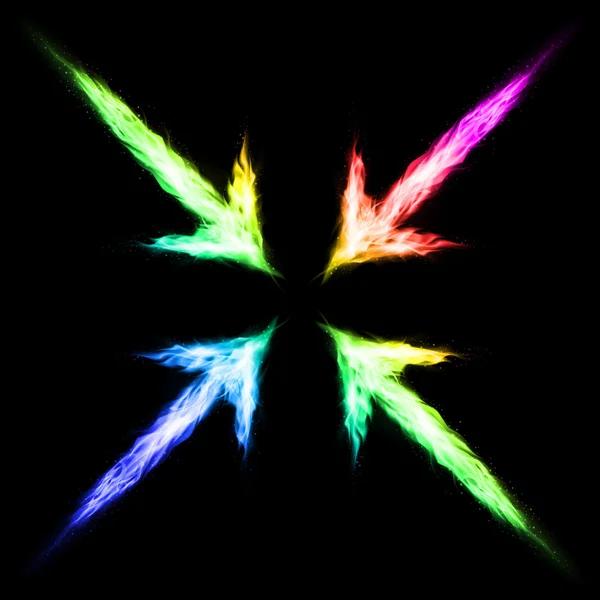 Fire arrows Stock Vector by ©dvargg 46416443