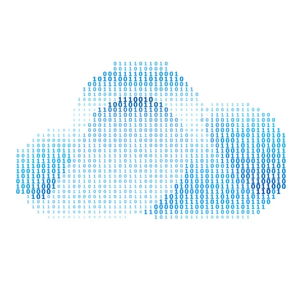 Binary cloud Vector Art Stock Images | Depositphotos