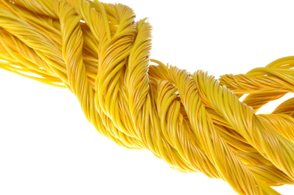Yellow fiber optic cables Stock Photo by ©Zetor2010 61242501