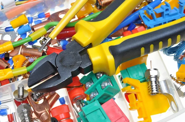 Electrical component kit - Stock Image - Everypixel