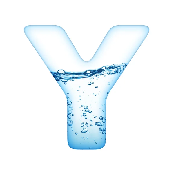 Y Letter In Water Letter Y Of Water Alphabet, Aqua Concept Fresh Water