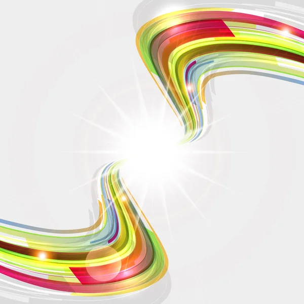 Abstract blue background with bent lines. Stock Vector Image by ...