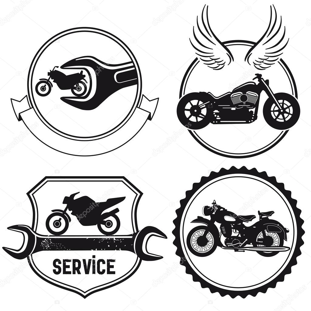 Motorcycle signs Stock Vector Image by ©scusi0-9 #44055475