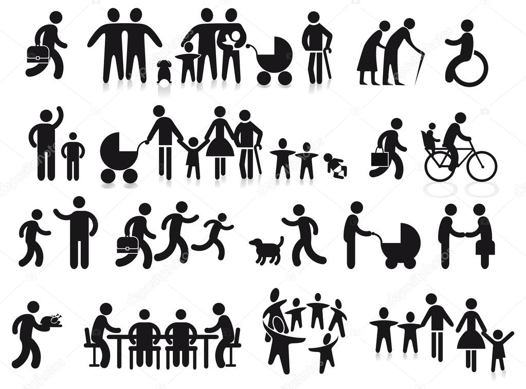 Families and generations Stock Vector Image by ©scusi0-9 #49110297