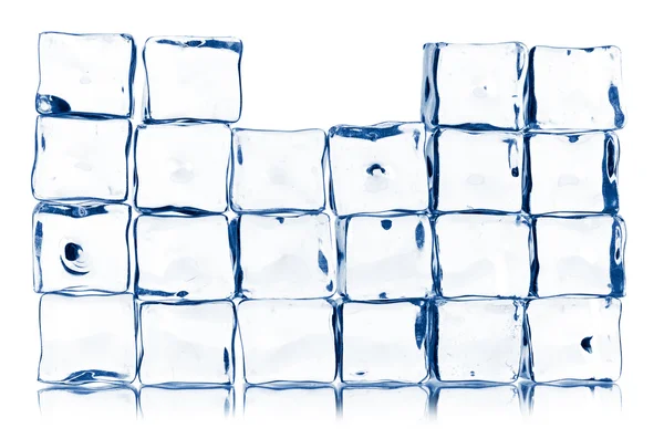 Wall of ice cube bricks — Stock Photo © viewgene #12287167