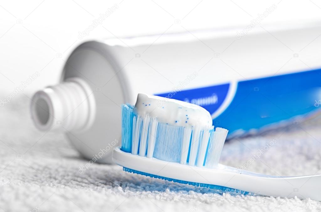 Toothpaste — Stock Photo © merznatalia #32779355