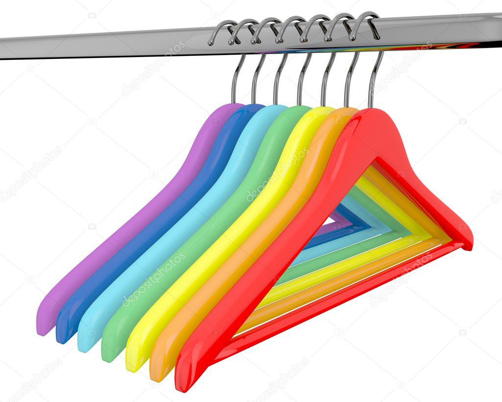 Color hangers Stock Photo by ©merznatalia 50290429