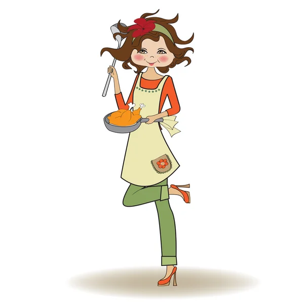 Female cook vector Stock Photos, Royalty Free Female cook vector Images ...