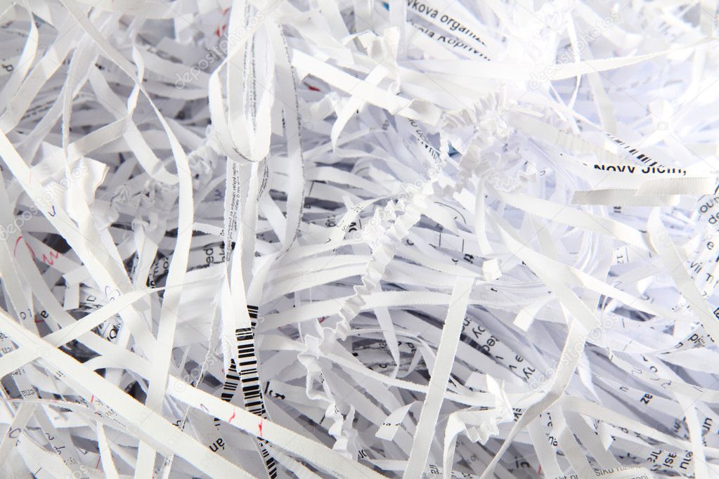Shredded paper background Stock Photo by ©jonnysek 12553389