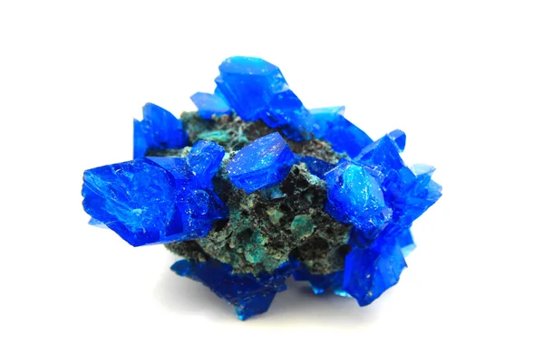 Blue vitriol mineral — Stock Photo © jonnysek #77483574