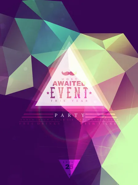 ᐈ Event calendar flyer template stock vectors, Royalty Free event ...