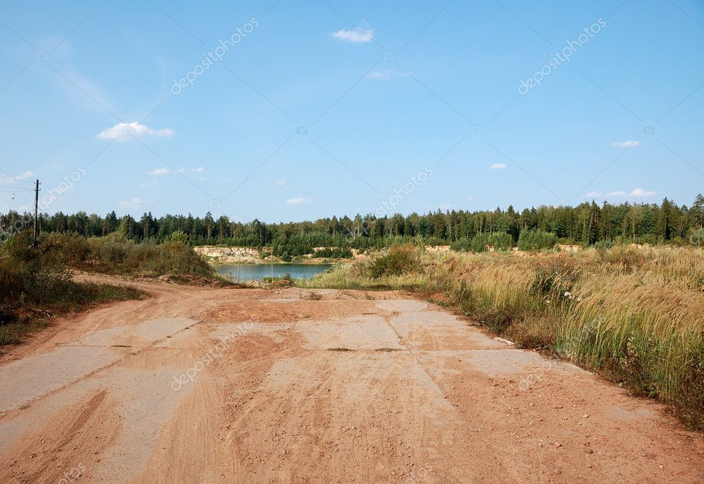 Old abandoned road Stock Photo by ©natlit 23374698