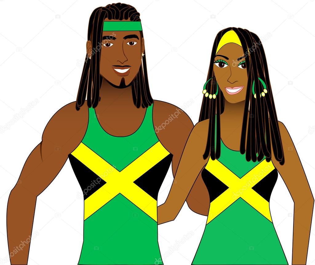 Jamaican Man Cartoon
