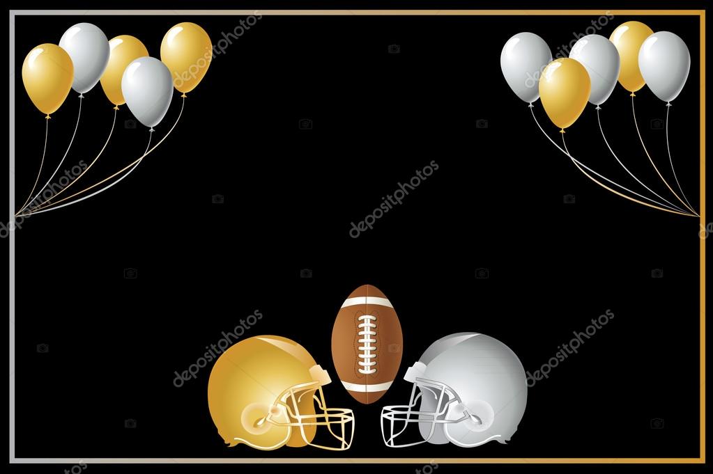Football Gold Silver Design Stock Photo by ©BasheeraDesigns 18437543