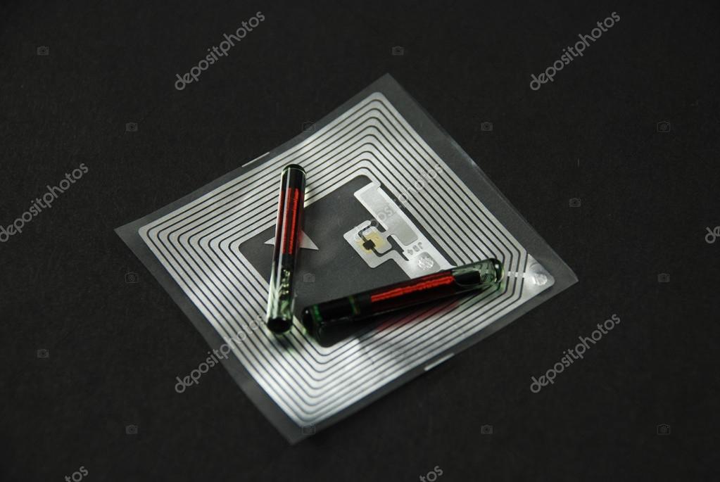 RFID chips and tags — Stock Photo © 9albln #48606575