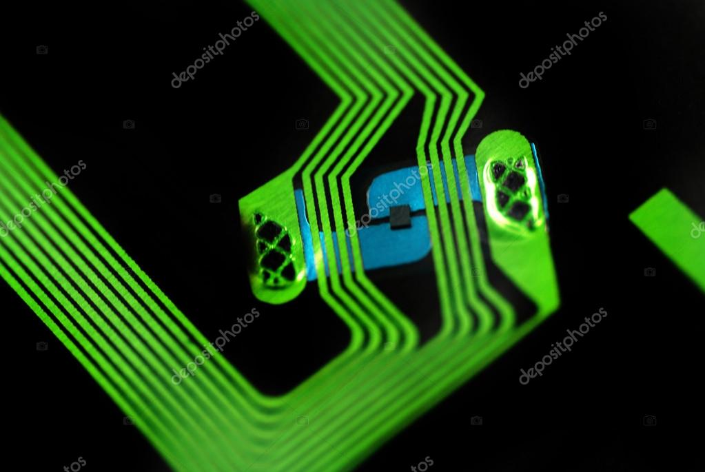 RFID chips and tags — Stock Photo © 9albln #48606577