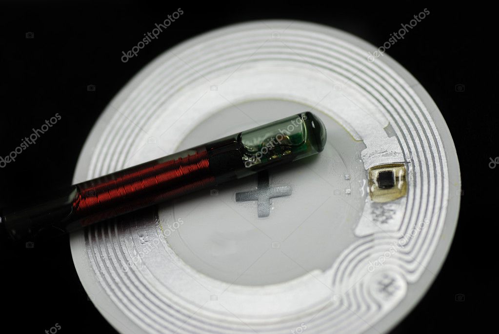 RFID chips and tags — Stock Photo © 9albln #48606679