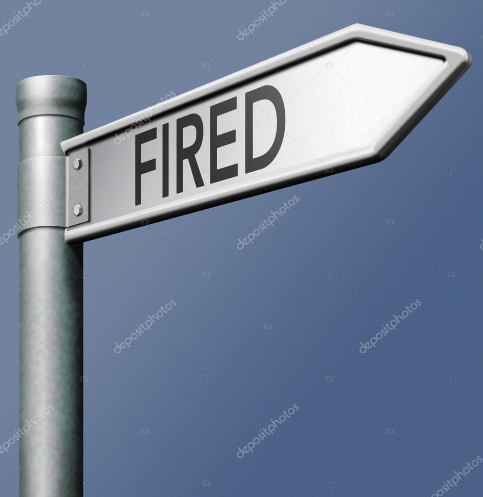 Getting fired — Stock Photo © kikkerdirk #14927933