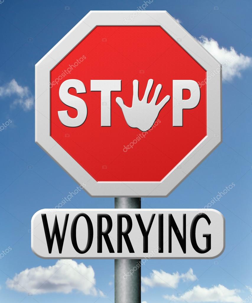 Stop worrying — Stock Photo © kikkerdirk #19102271