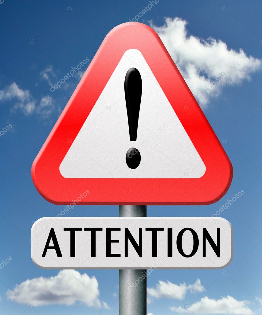 Attention Stock Photo by ©kikkerdirk 20016305