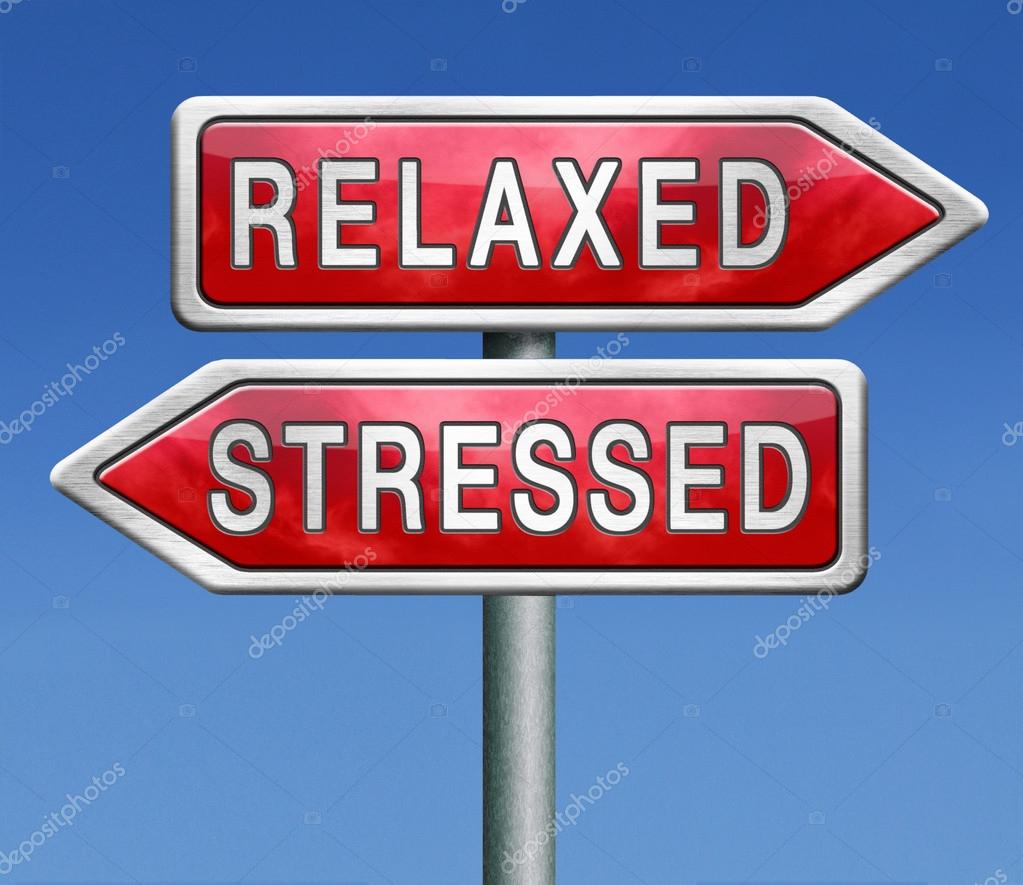 Stressed or relaxed Stock Photo by ©kikkerdirk 28858139