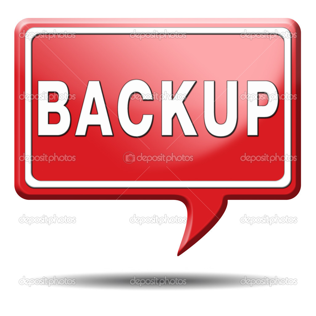 Backup icon or sign — Stock Photo © kikkerdirk #33777405