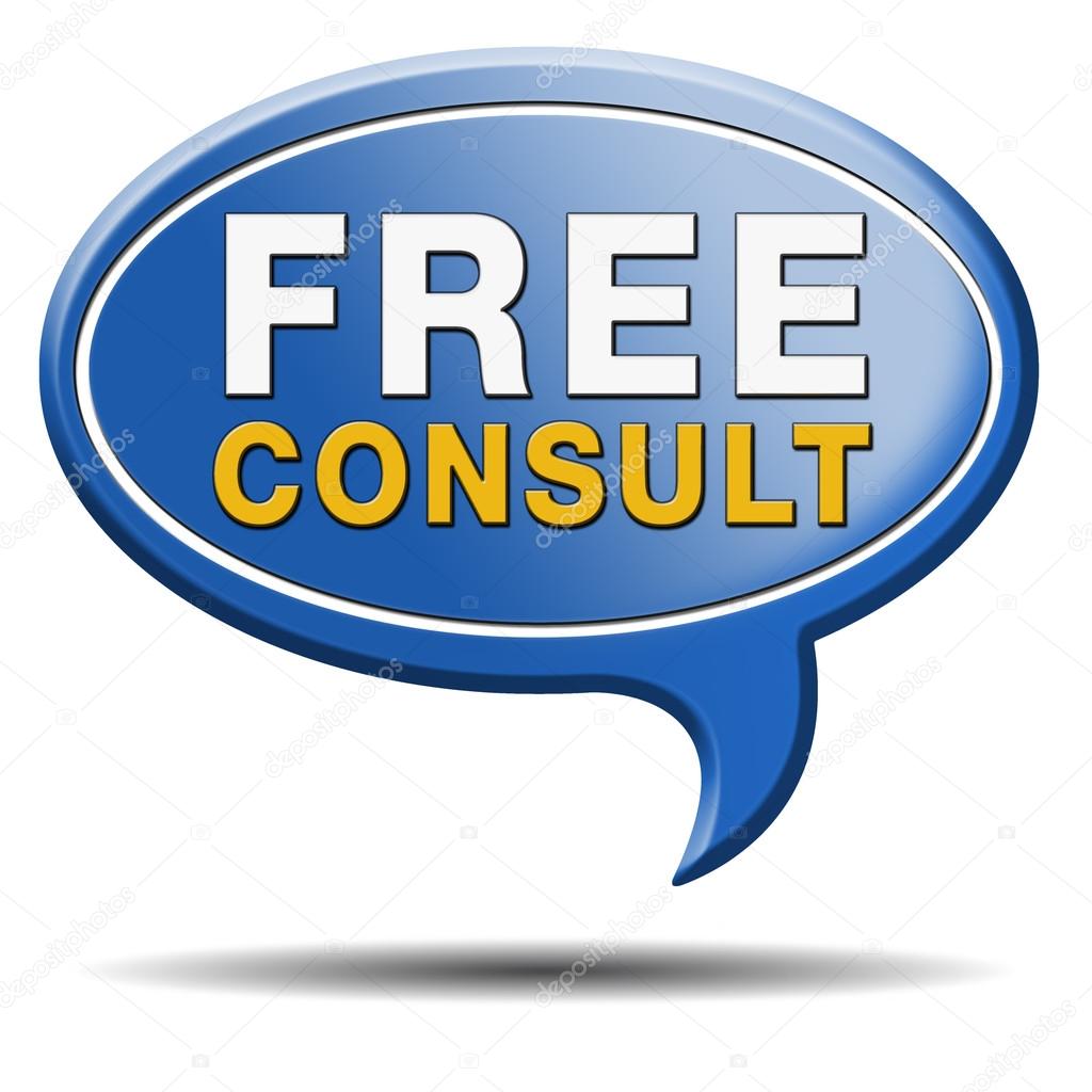 Free consult icon — Stock Photo © kikkerdirk #33777463