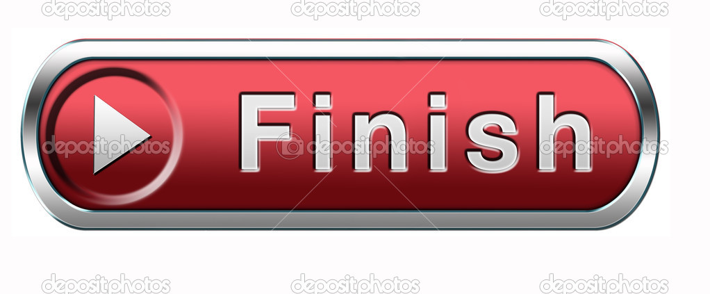 Finish button ⬇ Stock Photo, Image by © kikkerdirk #35732289
