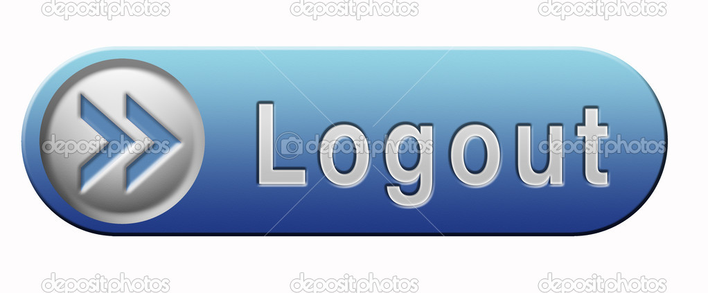 Logout button Stock Photo by ©kikkerdirk 35732927 Logout button Stock Photo by ©kikkerdirk 35732927