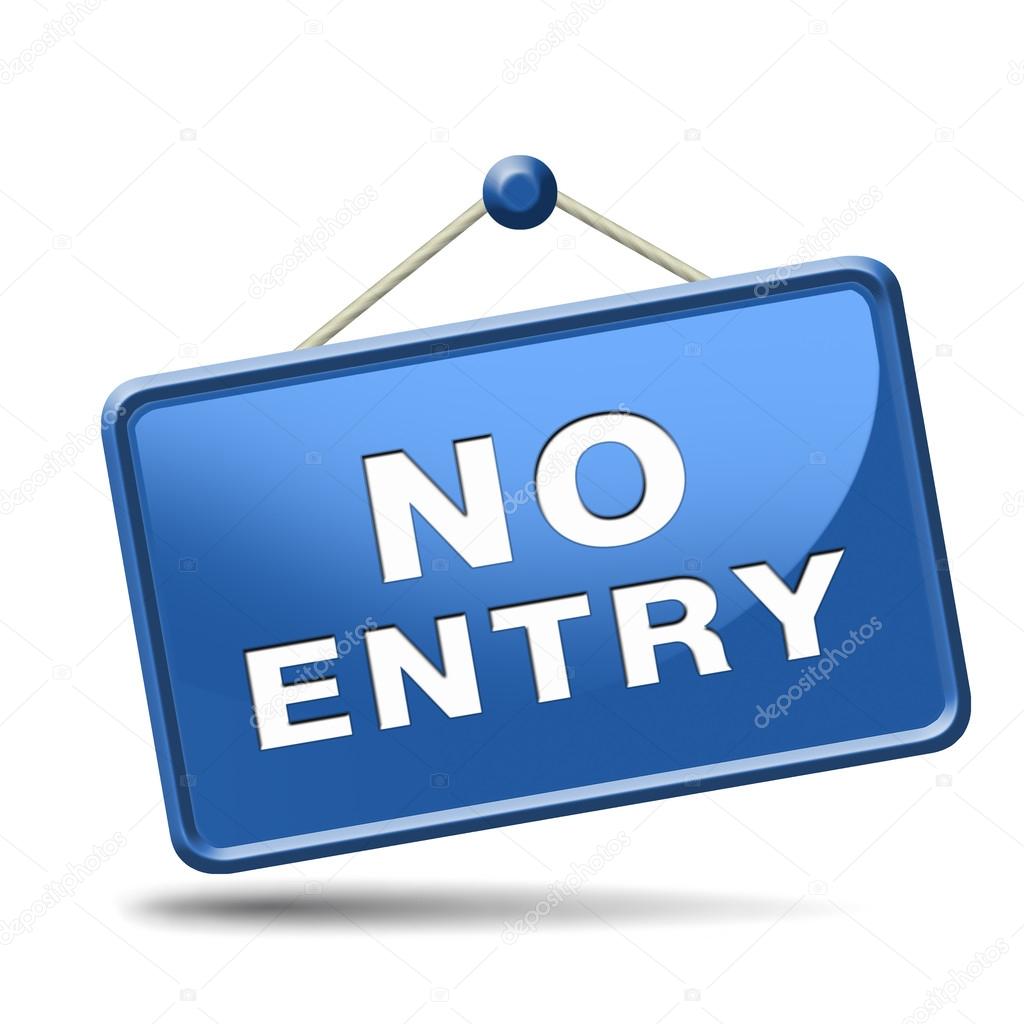 No entry Stock Photo by ©kikkerdirk 37611373