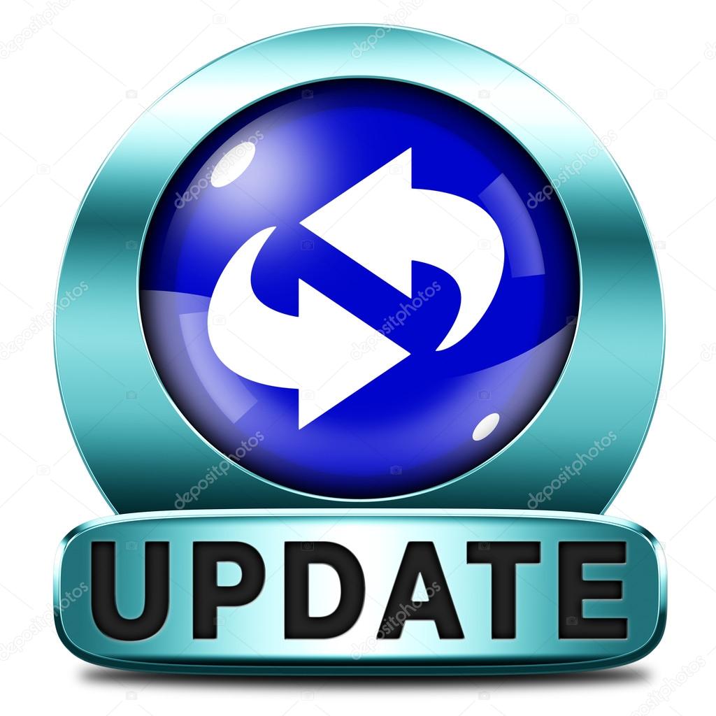 Update icon — Stock Photo © kikkerdirk #40361829