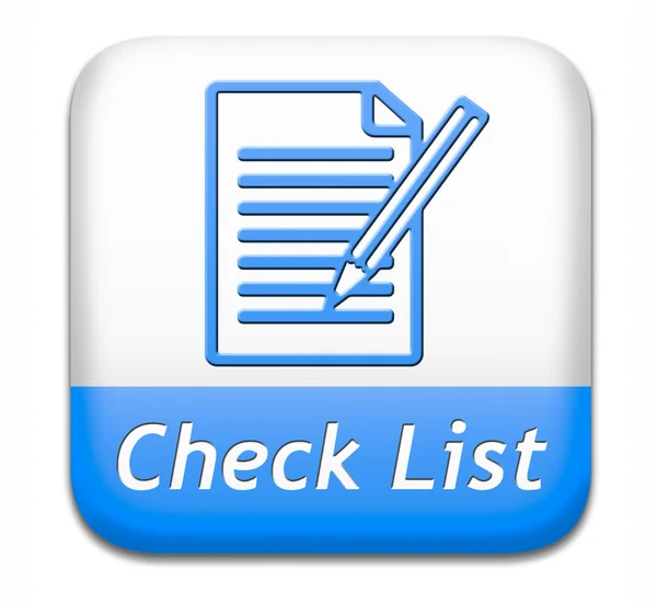 Check list button icon Stock Photos, Royalty Free Check list button ...
