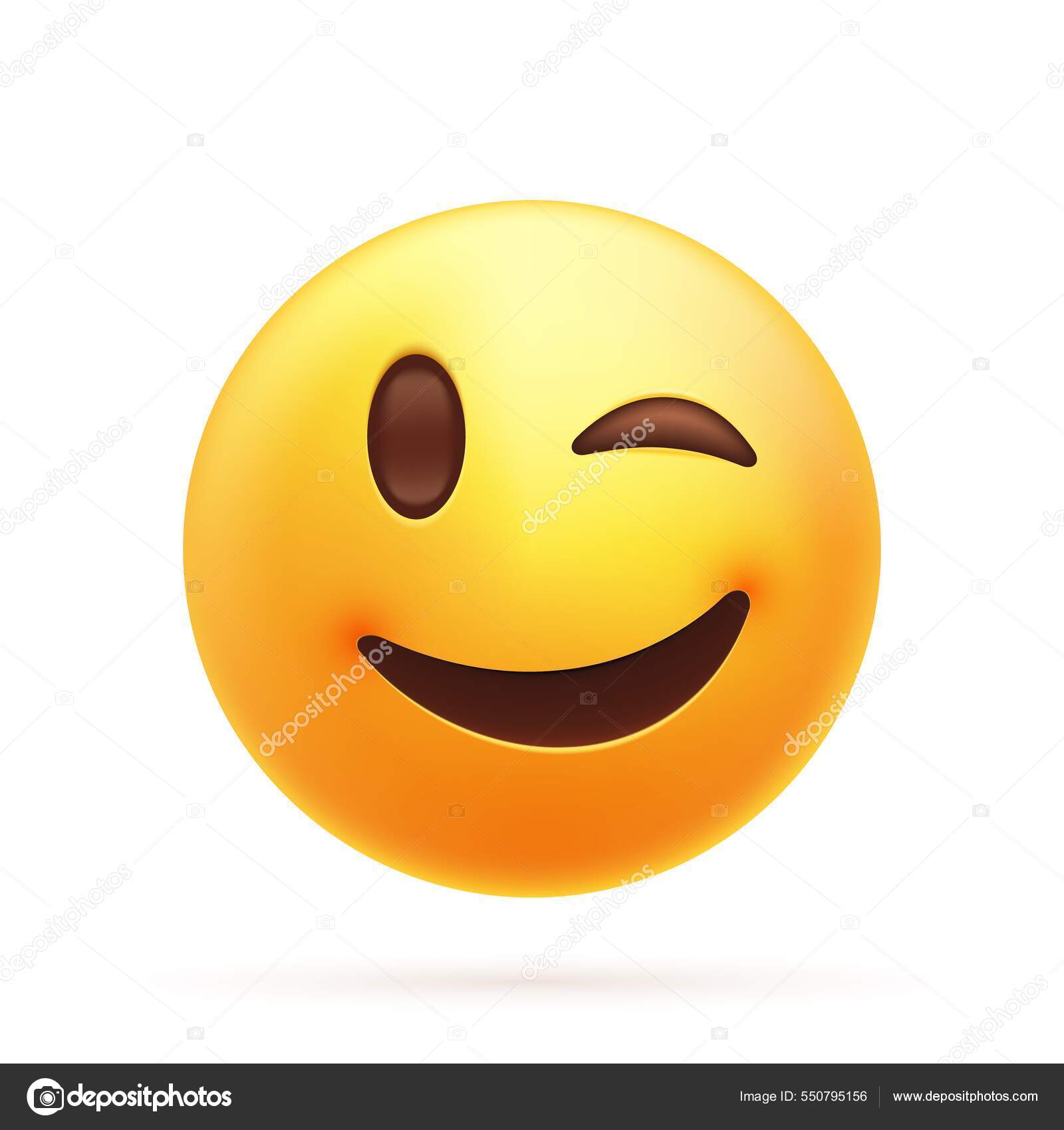 Smiling emoji icon Stock Vector Image by ©drogatnev #550795156