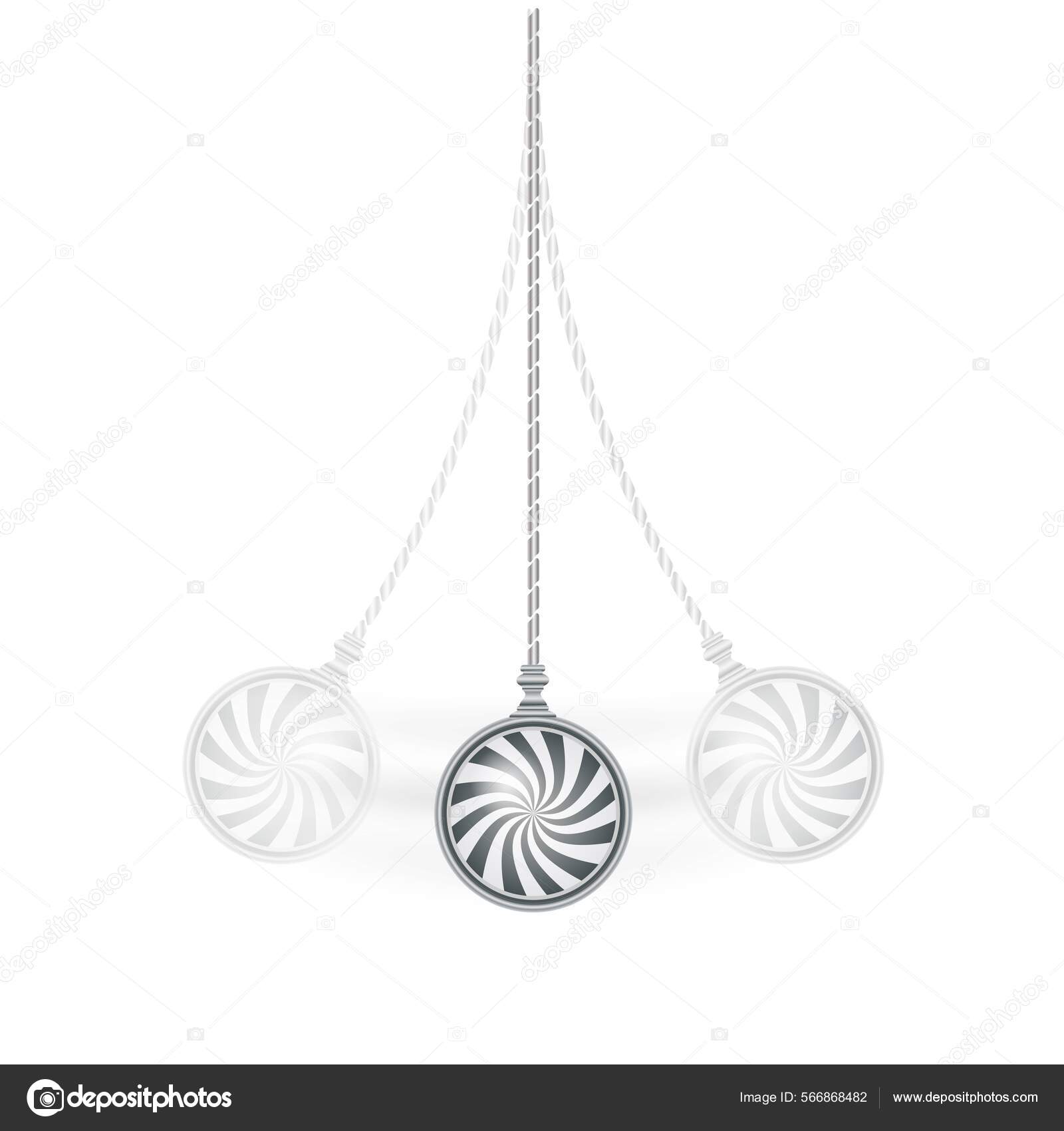Hypnosis swinging pendulum background Stock Vector Image by ...