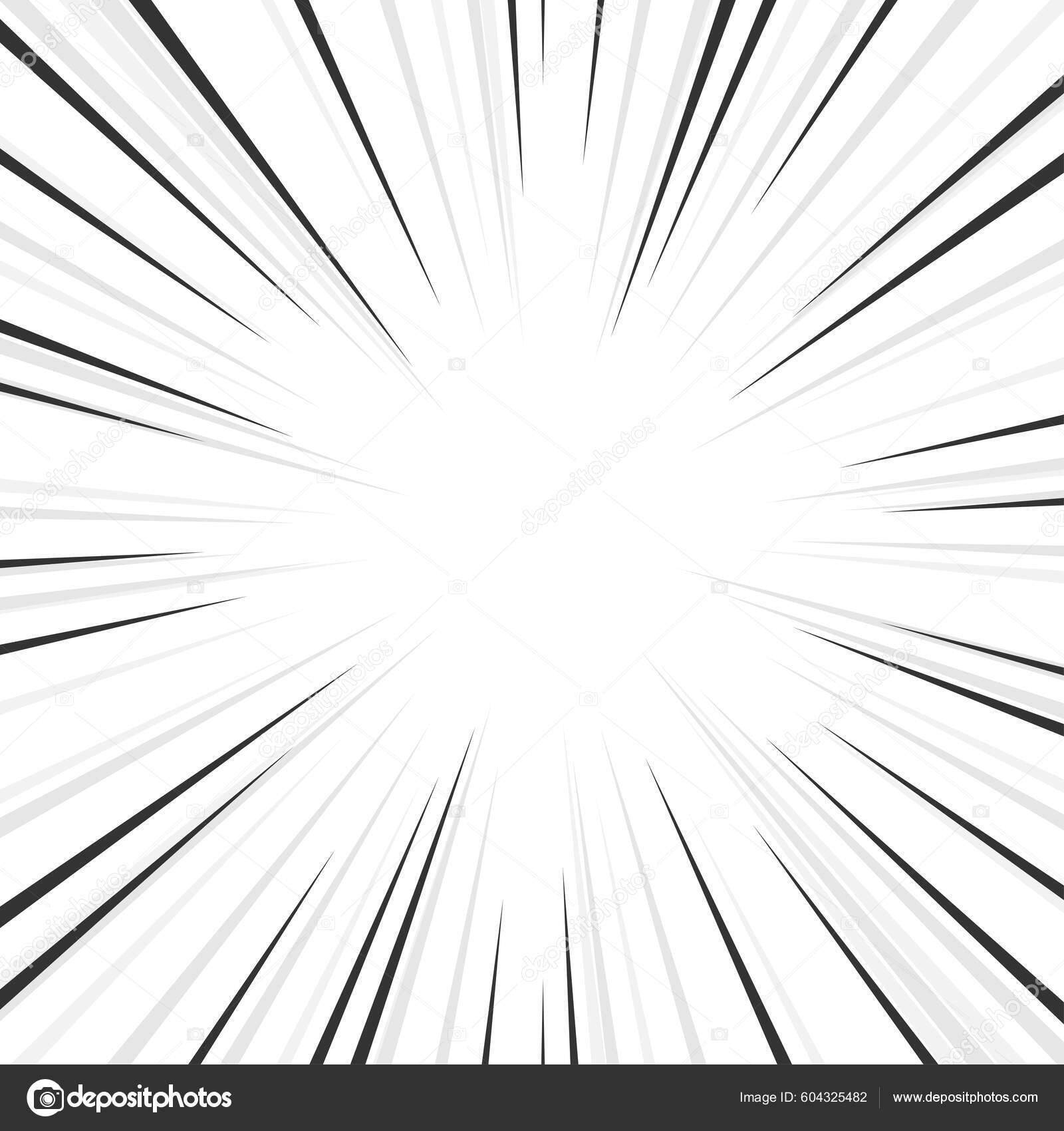 Abstract White Background Black Gray Perspective Explosion Lines ...