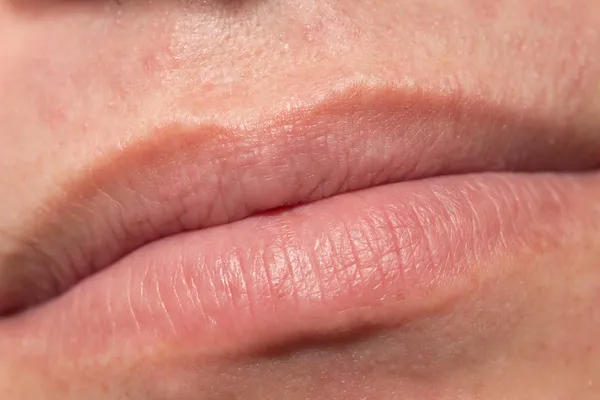 Men's lips — Stock Photo © schankz #12185001