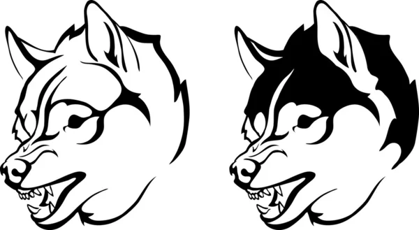 Evil Huskies Stock Vector Image by ©skvortsova #38501679