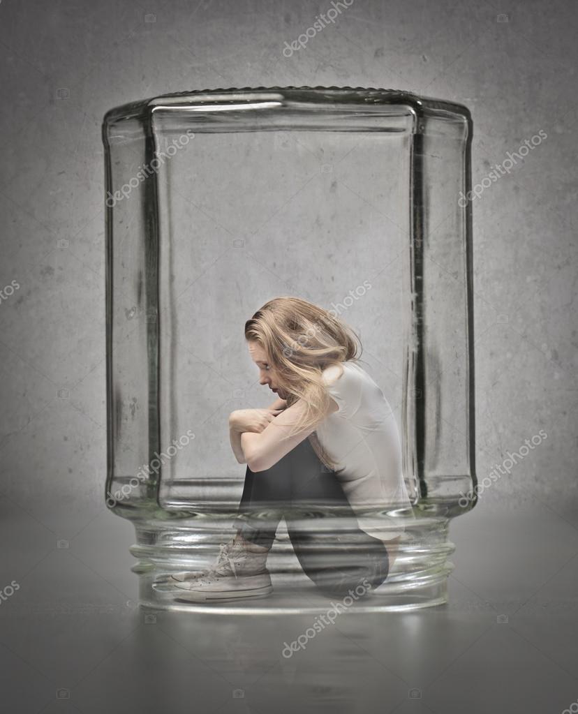 Trapped in the Glass — Stock Photo © olly18 #13269182