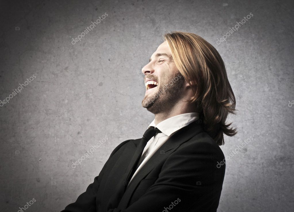 Laughing Man — Stock Photo © olly18 #13955994