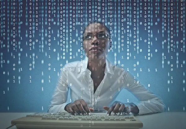 Black woman coding Stock Photos, Royalty Free Black woman coding Images ...