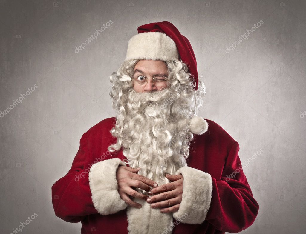 Winking Santa Claus Stock Photo by ©olly18 14856867