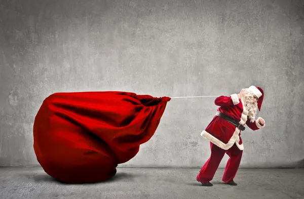 Santa sack Stock Photos, Royalty Free Santa sack Images | Depositphotos