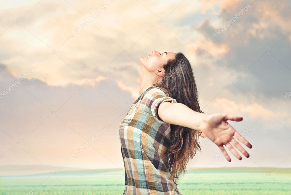 Free woman — Stock Photo © olly18 #25201169