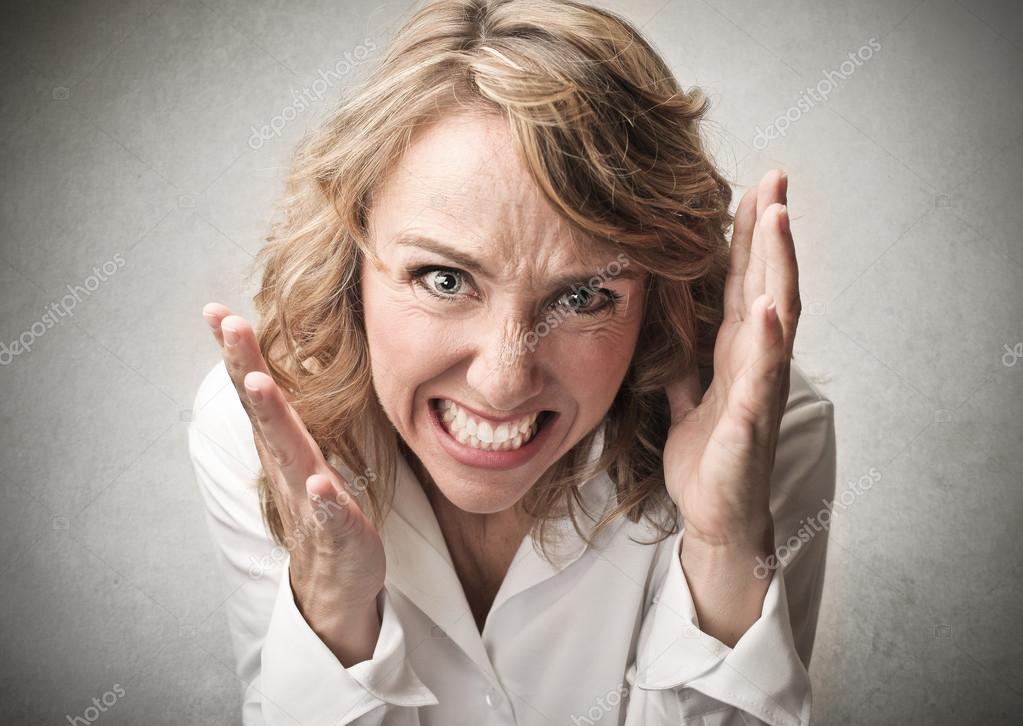 Very Angry Woman