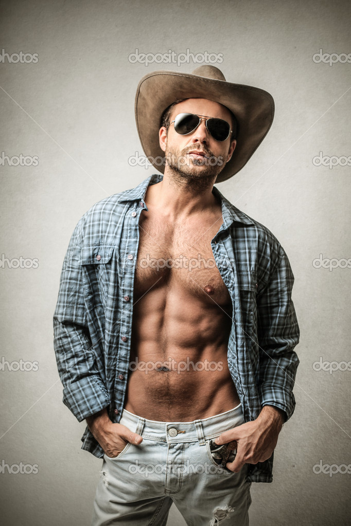 Attractive handsome western man — Stock Photo © olly18 #34441345