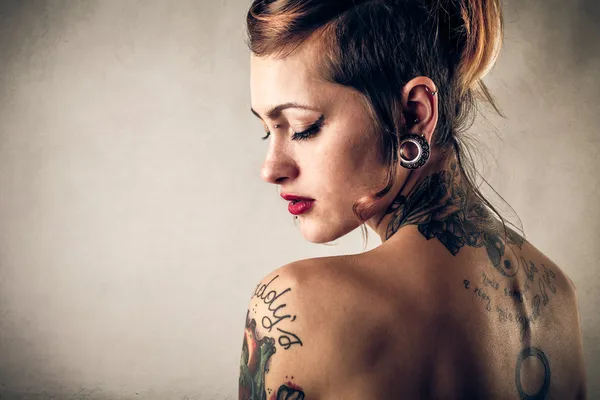 Beautiful alternative woman with tatoos ⬇ Stock Photo, Image by ... Beautiful alternative woman with tatoos ⬇ Stock Photo, Image by ...