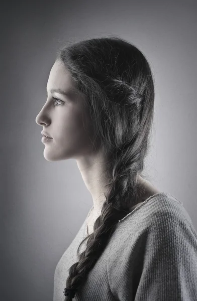 Black and white profile Stock Photos, Royalty Free Black and white ...