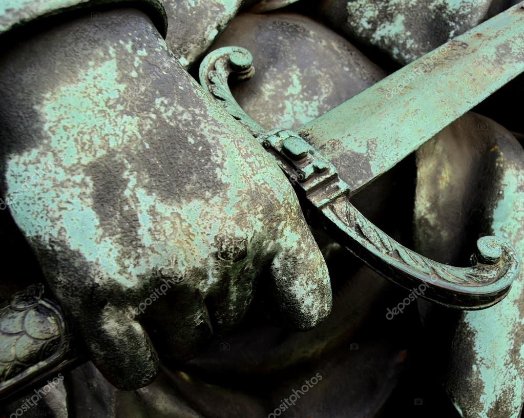 Hand On Sword Stock Photo by ©mrdoomits 16175521